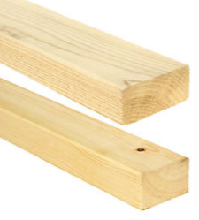 CLS Untreated Timber 38mm x 63mm x 2400mm - Daws Heath Timber Ltd