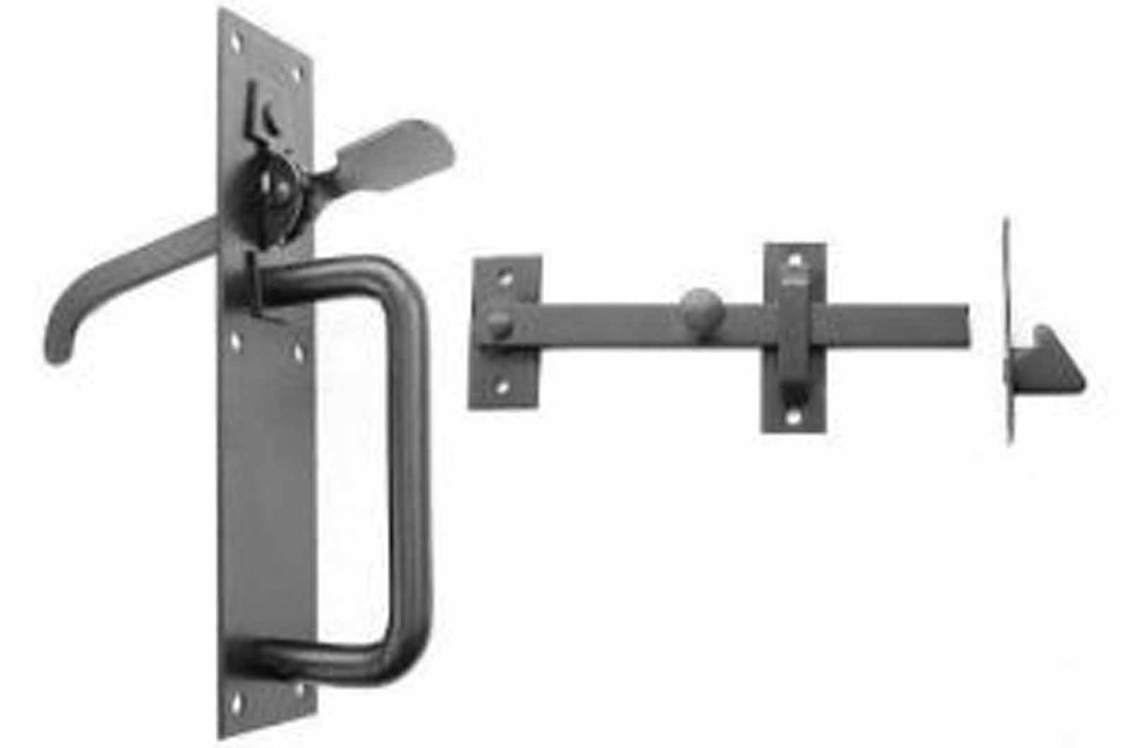 Pre Packed Suffolk Latch - Galvanised - Daws Heath Timber Ltd
