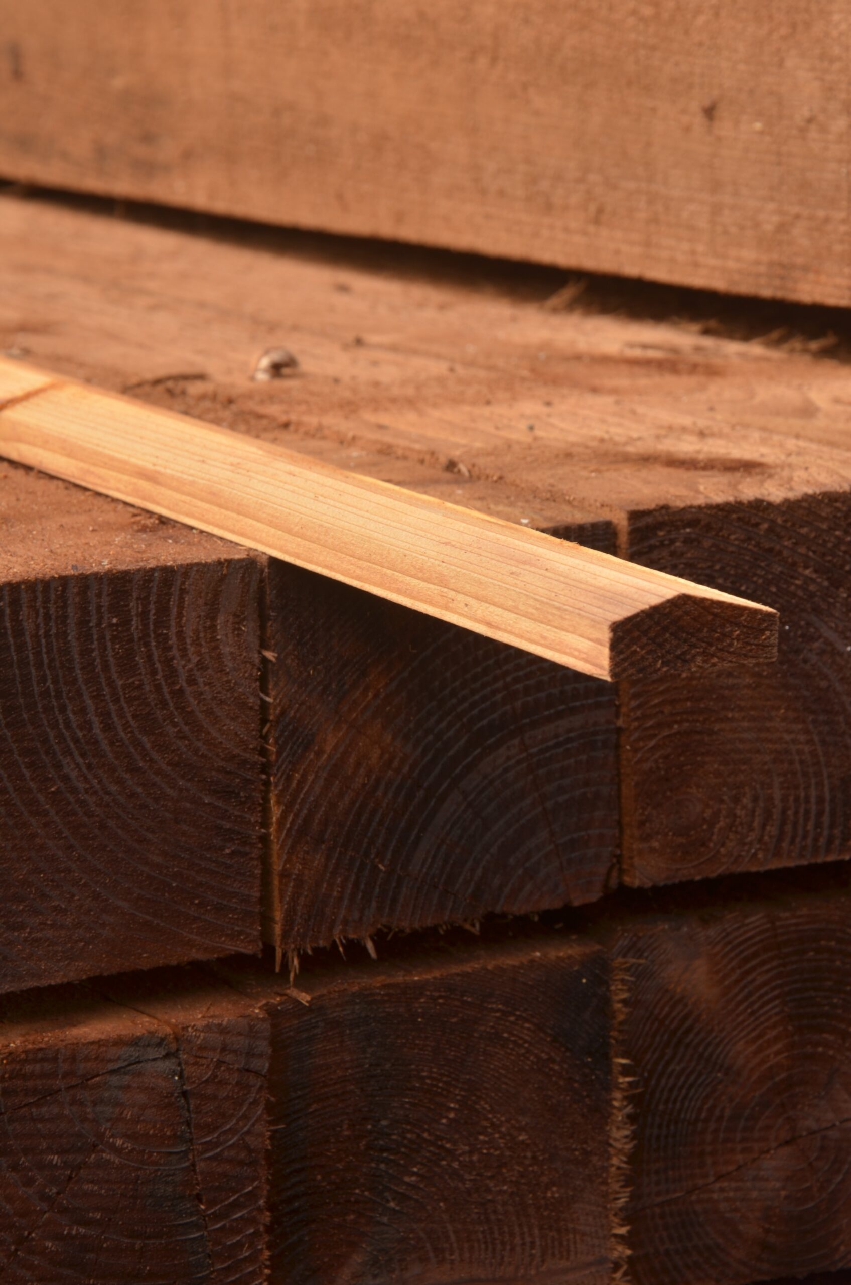 Pressure Treated Brown Fence Cap 6' (1.83m) - Daws Heath Timber Ltd