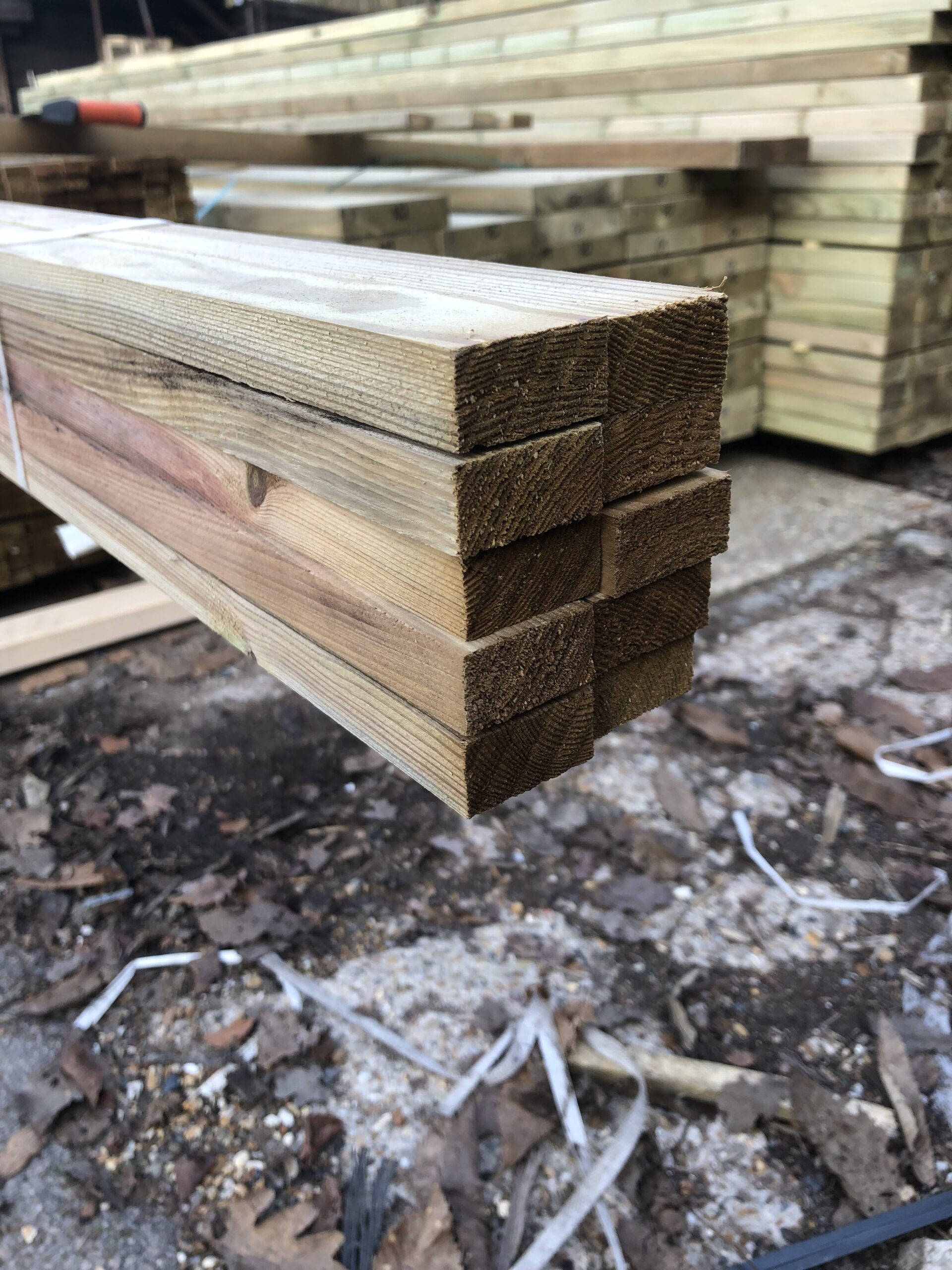 Pressure Treated Green Tile Batten 19mm x 38mm X 3600mm - Daws Heath ...