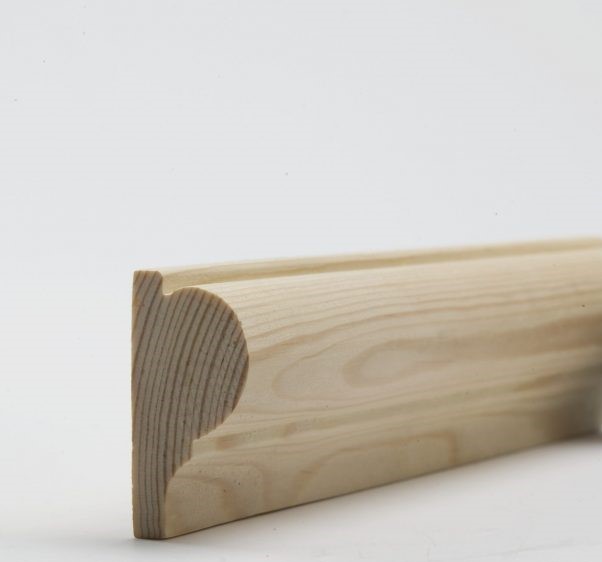 Softwood Timber Scotia Picture Rail 25mm x 50mm - Daws Heath Timber Ltd
