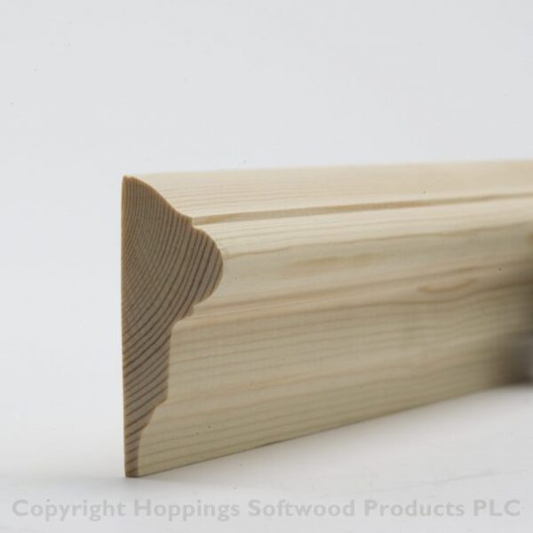 Softwood Timber Dado Rail 25mm x 63mm - Daws Heath Timber Ltd