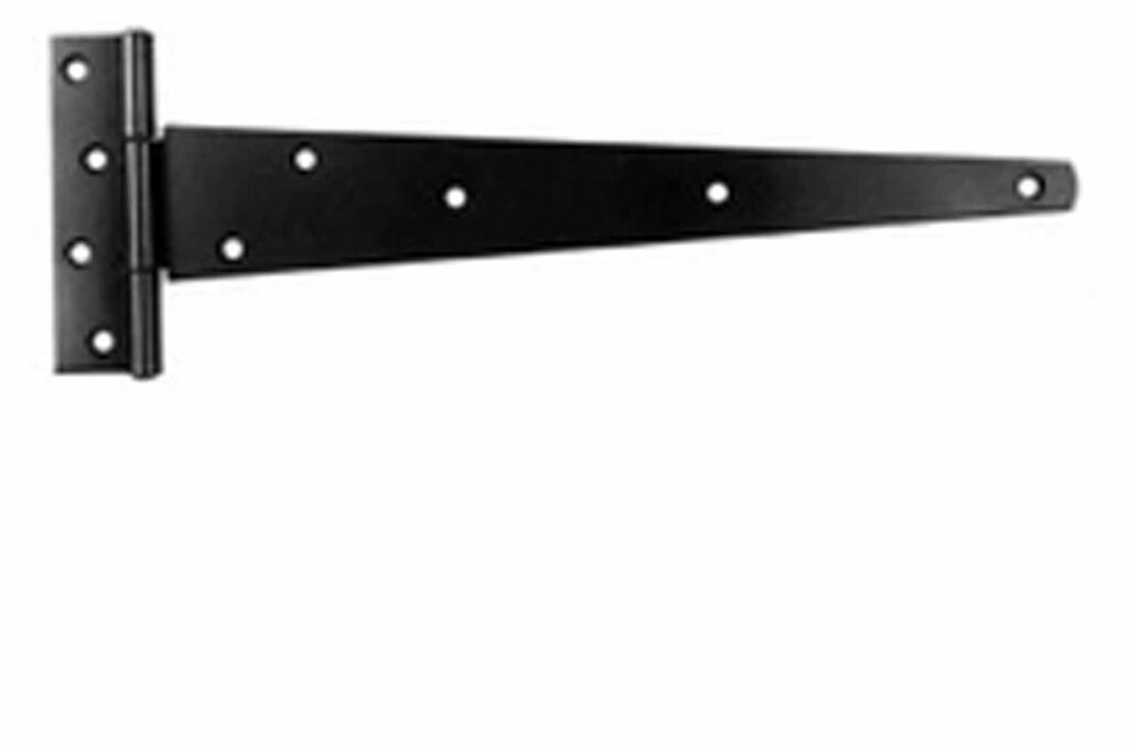 Pre Packed Pair Medium Tee Hinges - Galvanised - Daws Heath Timber Ltd