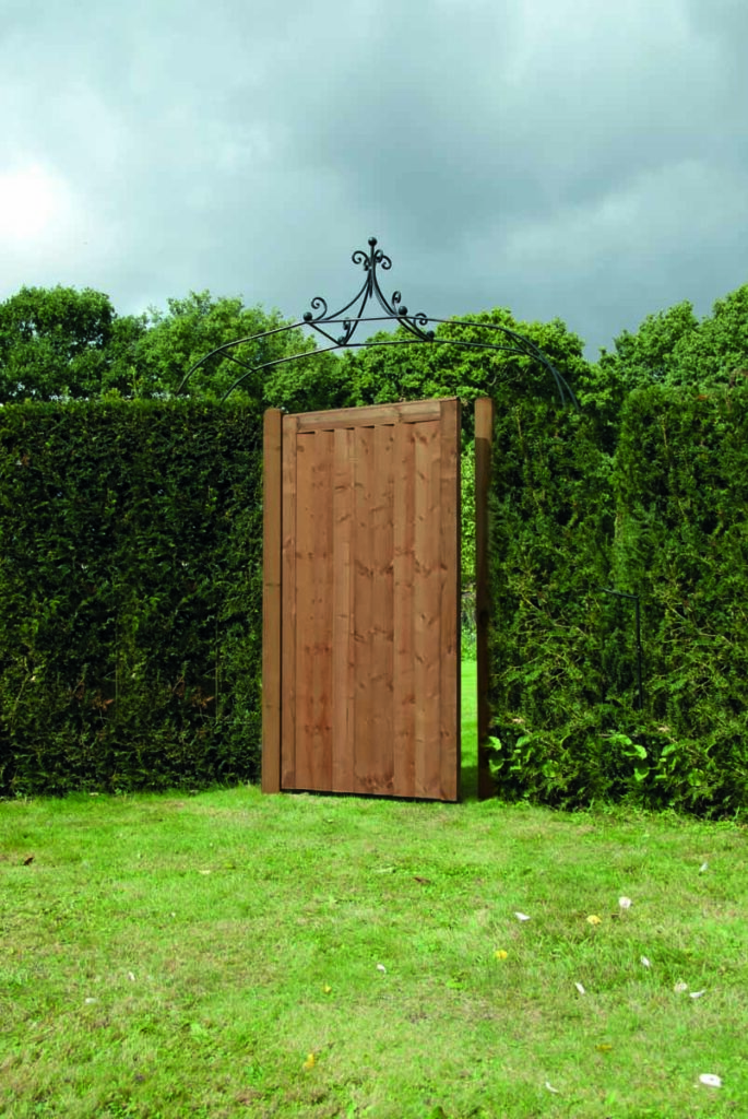Fully Framed Brown Featheredge Gate 1800mm High x 900mm Wide - Daws ...