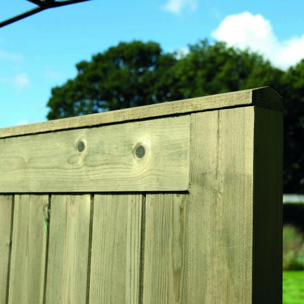 Fully Framed Green Tongue & Groove Gate 1800mm High x 900mm Wide - Daws ...