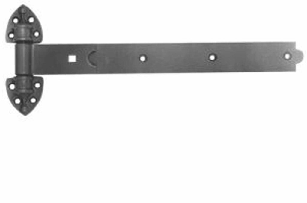 Pre Packed Pair Heavy Reversible Hinges - Black - Daws Heath Timber Ltd
