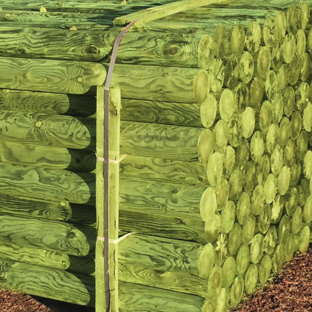 Machine Round Poles Archives - Daws Heath Timber Ltd