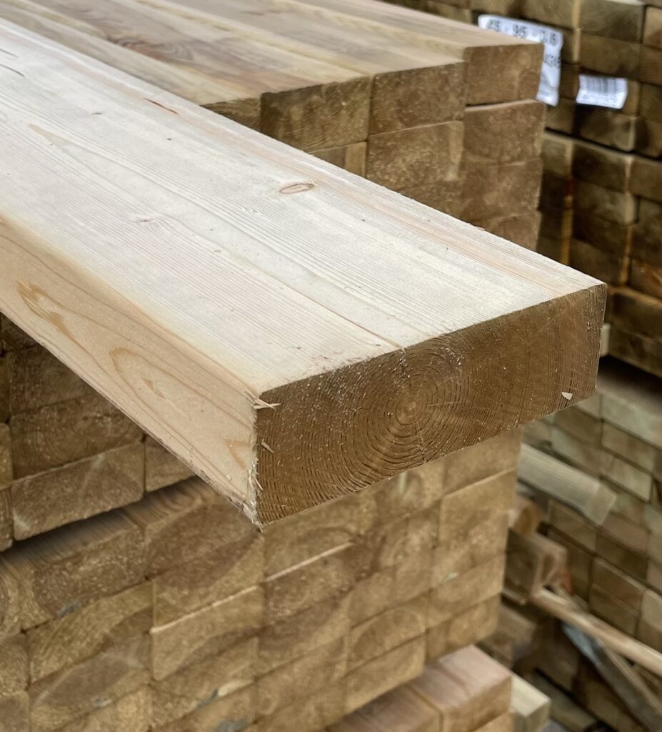Pressure Treated Timber 47mm x 150mm x 3000mm C24 Graded - Daws Heath ...