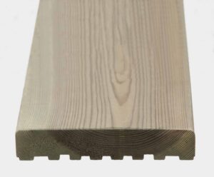 Q Deck Canterbury Decking 32mm x 150mm x 4800mm - Daws Heath Timber Ltd