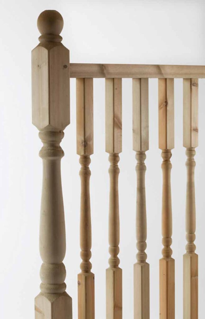 Q-Deck Plus Colonial Spindle 41 x 41 x 900mm - Daws Heath Timber Ltd