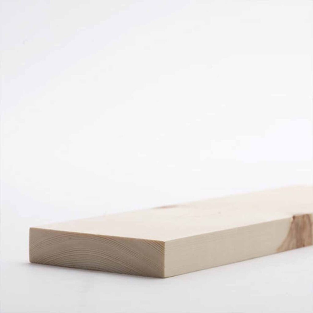 Softwood Planed All Round Redwood 25mm x 150mm - Daws Heath Timber Ltd