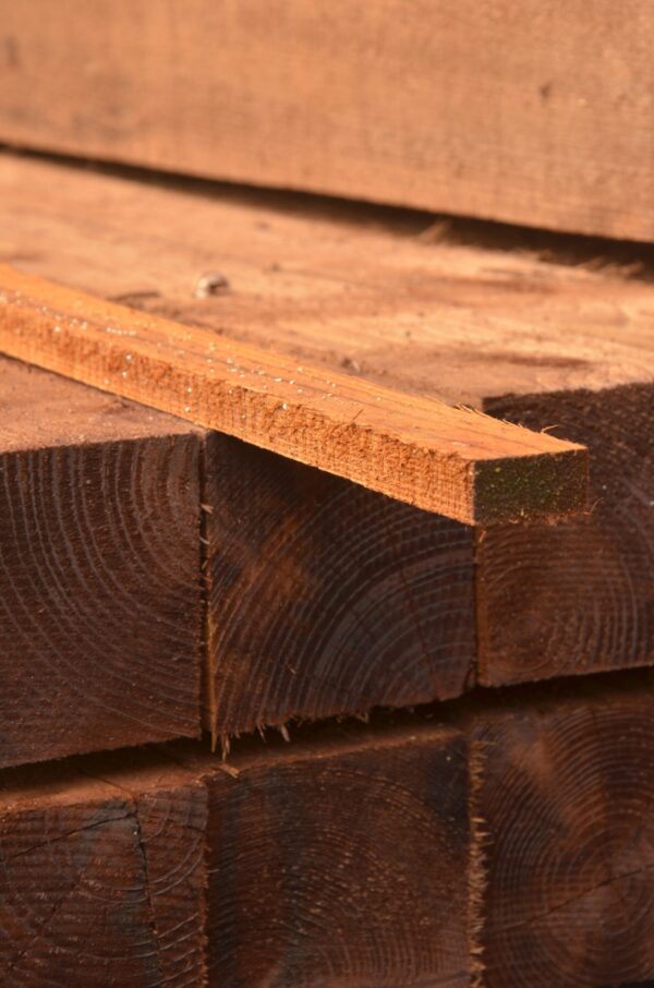 Treated Brown Fence Batten 16mm x 38mm x 1830mm - Daws Heath Timber Ltd