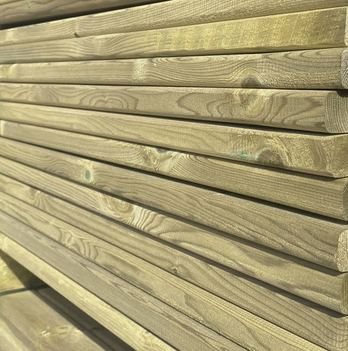 Pressure Treated Landscaping Batten - 25mm x 50mm - Daws Heath Timber Ltd